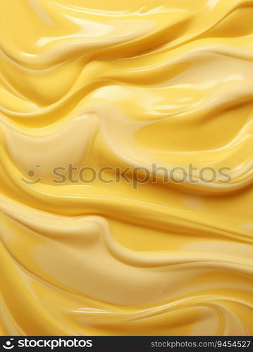 Butter Waves Texture Background. Generative ai. High quality ...