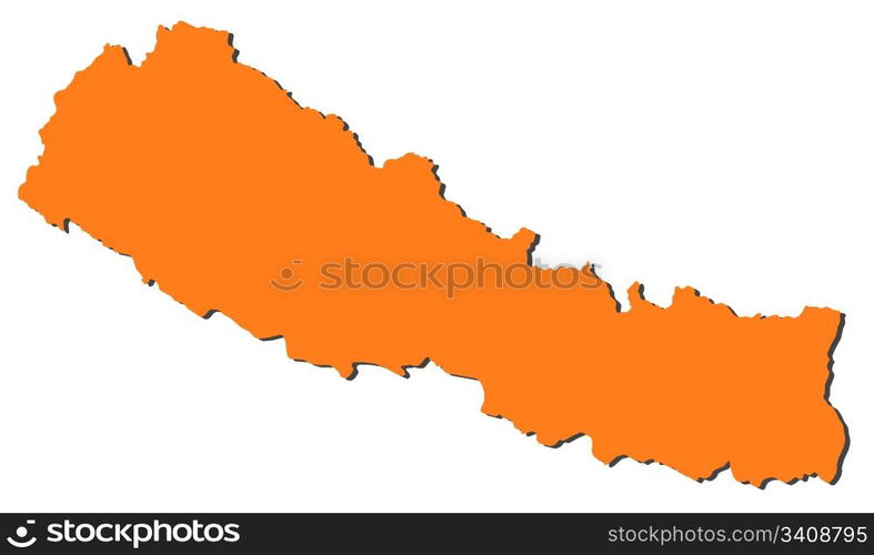 Map of Nepal. Political map of Nepal with the several zones ... Map of Nepal. Political map of Nepal with the several zones ...
