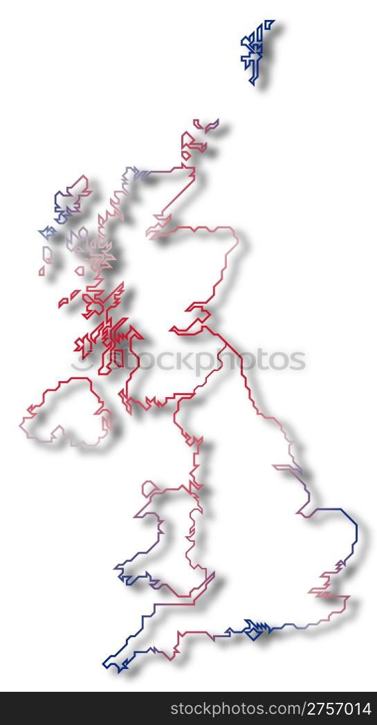 United Kingdom Political Map