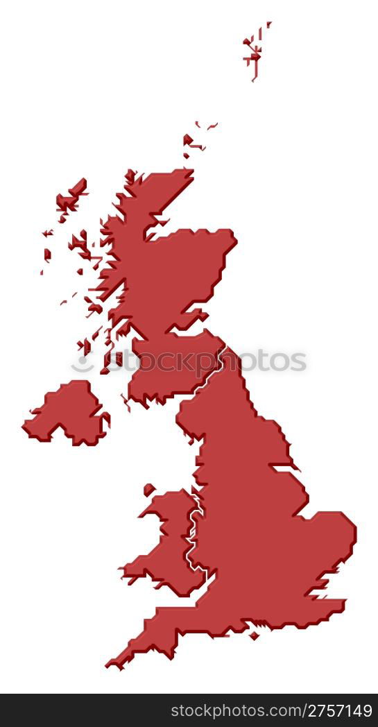 United Kingdom Political Map