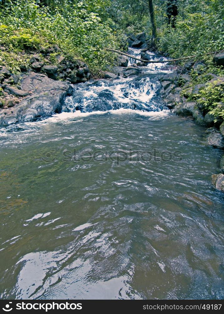 Papanashini river near Thirunelli Temple, also known as Dakshina Kashi ...