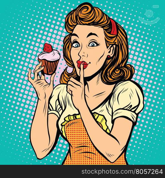 woman embarrassed embarrassment shame. telephone conversation. Comic ...